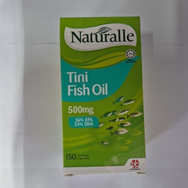 Naturalle Tini Fish Oil 500mg Softgels 150s (Expiry Date:11/2027 ...