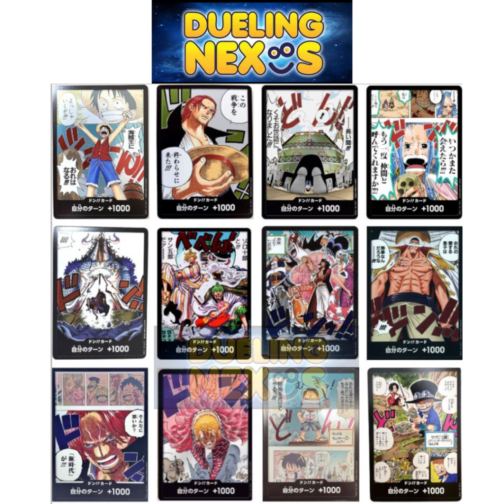 One Piece Card Game TCG - OP-01 -02 -03 -04 -05 -06 -07 -08 -09 -10 -11 ...