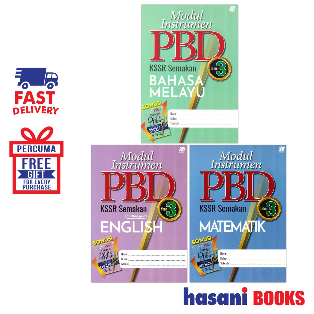 Hasani Sasbadi Training Book Instrument Module PBD KSSR Year 3 Review ...