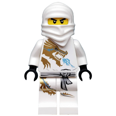 LEGO NJO0018 Ninjago 2011 The Golden Weapons: Zane DX Minifigure ...