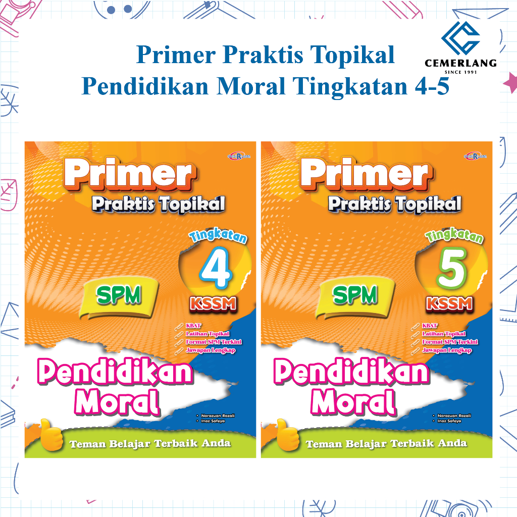 Practical Primer Topical Moral Education ( Form 4-5) | Shopee Philippines