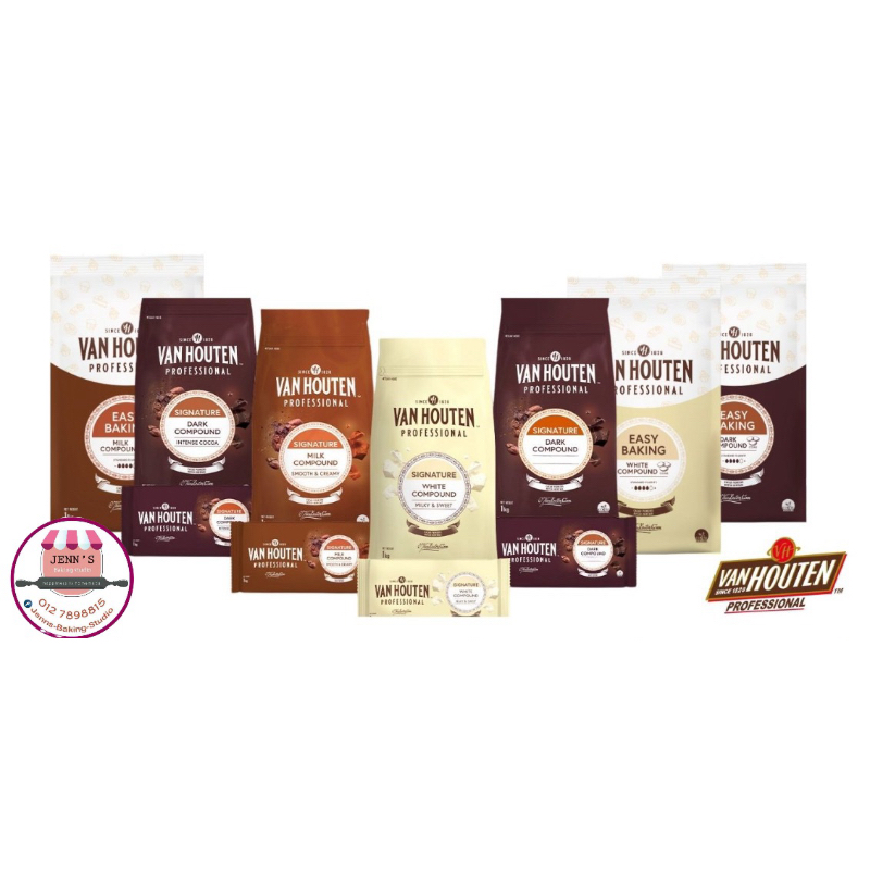 VanHouten Eazy baking Dark Compound Coin/Milk Compond Coin/White ...