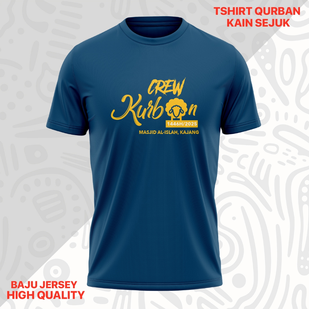 QURBAN 2025 CLOTHES, HAJJ VICTIM RAYA CLOTHES, MICROFIBRE (CAN EXCHANGE ...