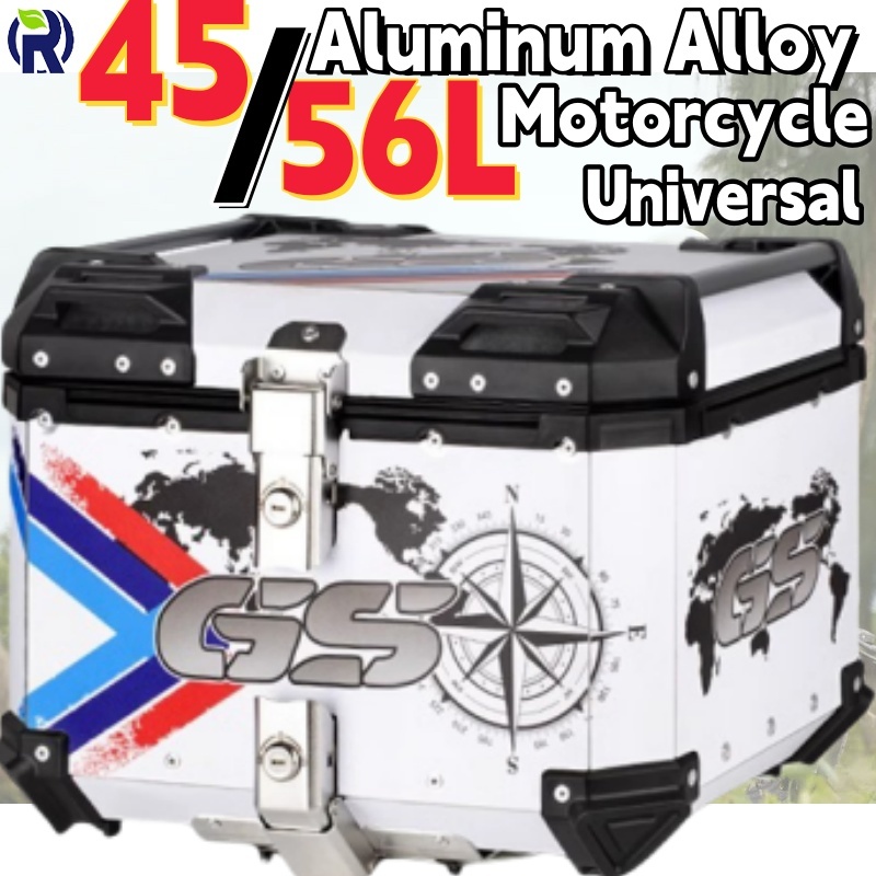 Motorcycle Aluminium GS Top Box Kotak Motosikal Aluminum X Design ACE ...