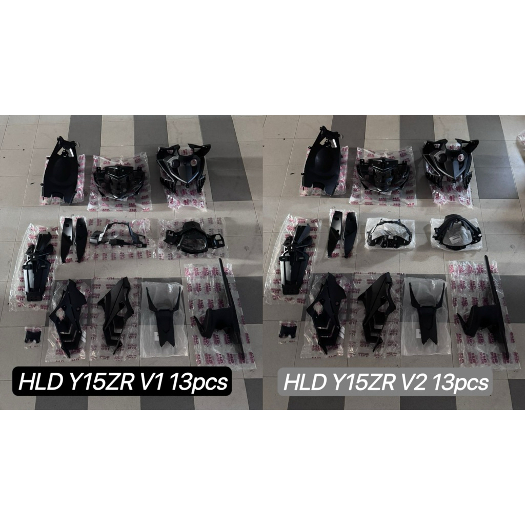 (HLD) Inner set cover inner set HLD yamaha y15zr v1 v2 y15 v1 v2 ...
