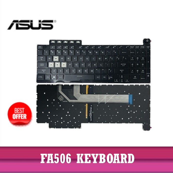 Asus TUF Gaming A15 A17 FA506 FX506 FX506H FA506U FA706 FX706 Laptop Keyboard | Shopee Philippines