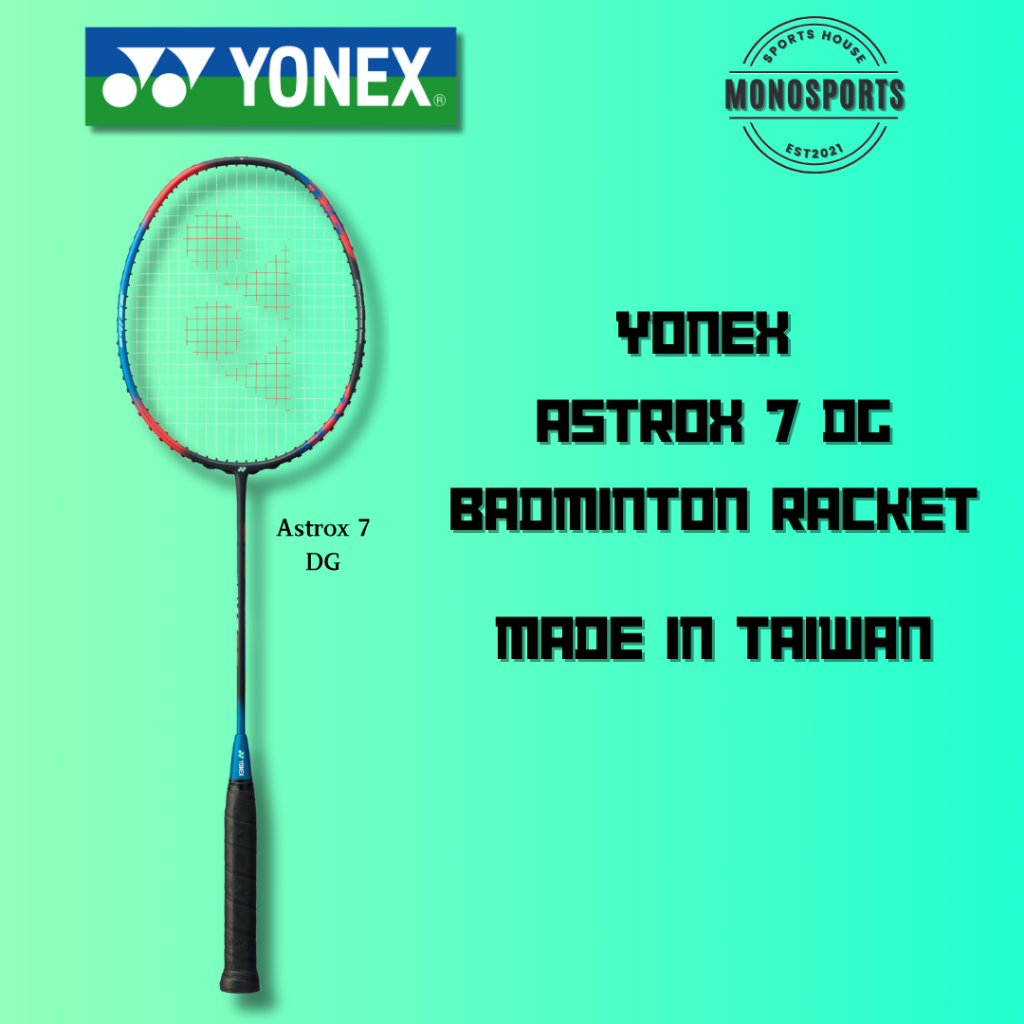 Yonex 7 DG Durable Grade Badminton Racket Made in Taiwan Max 35 lbs ...