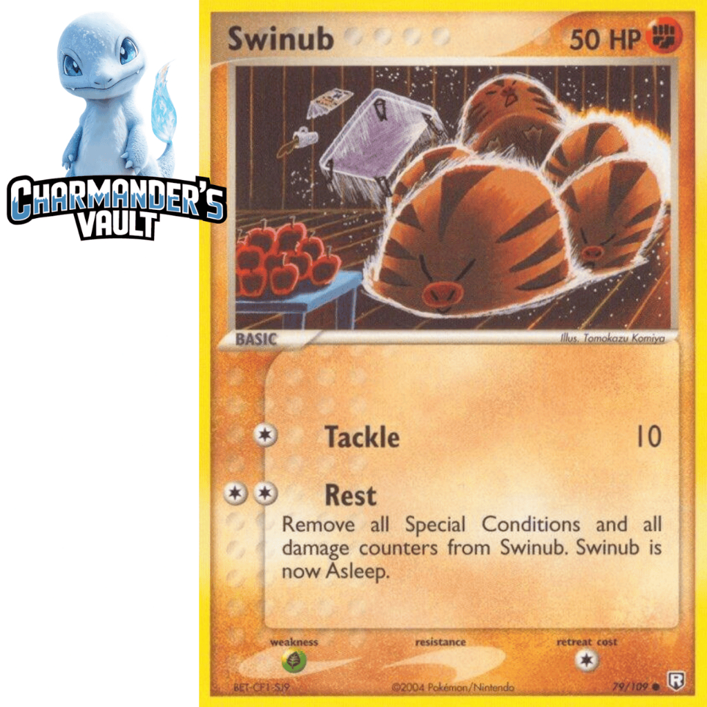 Swinub 079/109 Team Rocket Returns Vintage 2004 Pokémon TCG | Shopee Philippines