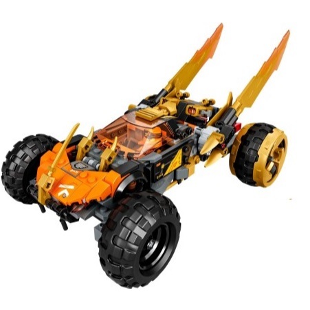LEGO 71769 Ninjago Crystalized Cole's Dragon Cruiser with NJO0758: Cole ...