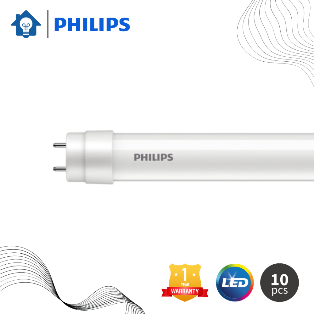 Philips 22W Ecofit High Output T8 LED Tube ( 10 pcs ) | Shopee Philippines