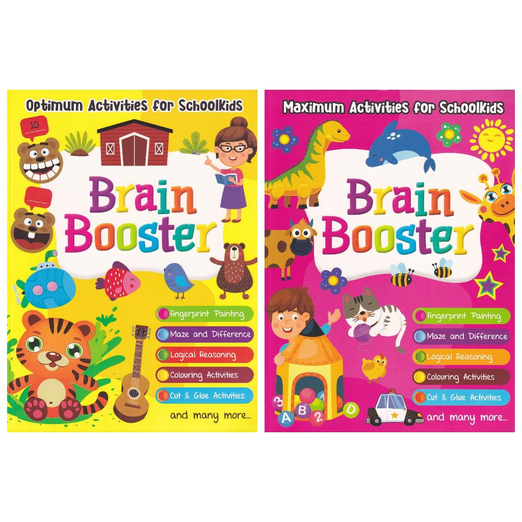 BRAIN BOOSTER ACTIVITIES FOR SCHOOLKIDS | Shopee Philippines