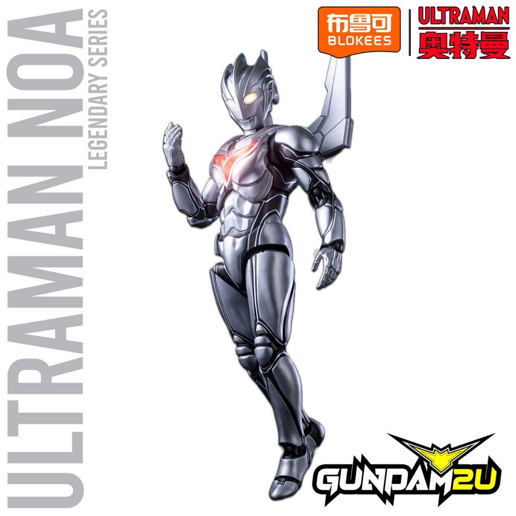 ((19CM) BLOKEES Ultraman Noa Legend Edition-Model Kit BLOKEES Ultraman ...
