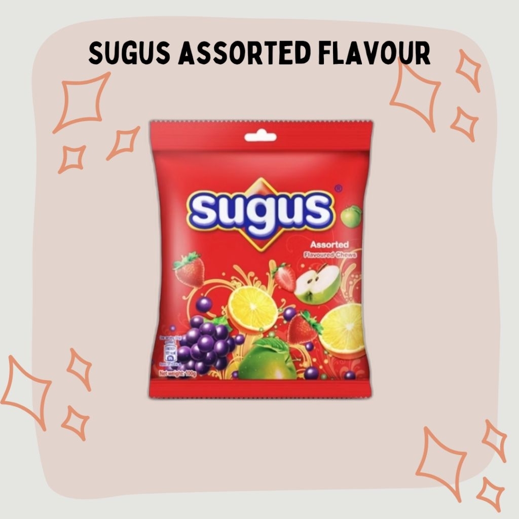 SUGUS ASSORTED FLAVOUR (100GM) | Shopee Philippines
