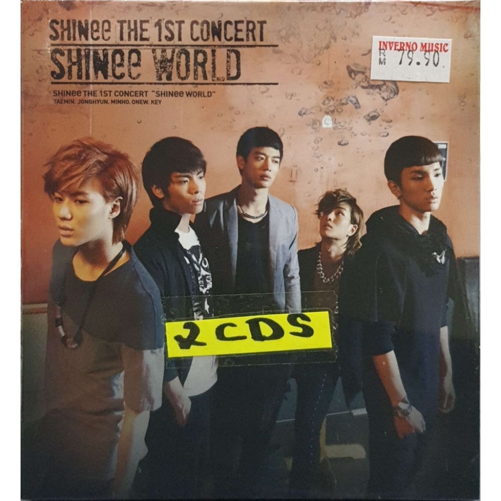 Shinee - The 1st Concert : Shinee World (2CDs) | Shopee Philippines