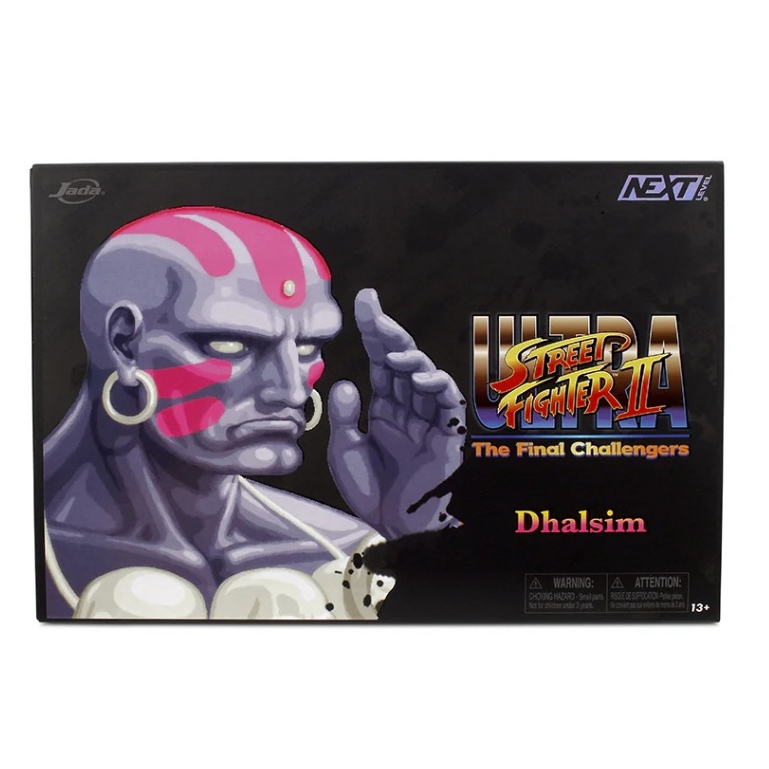 JADA Next Level 1/12 Ultra Street Fighter II Dhalsim Player 2 Colour ...
