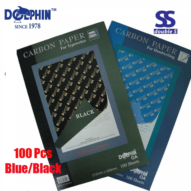 Dolphin Carbon Paper/Kertas Karbon 100Pcs/10Pcs | Shopee Philippines