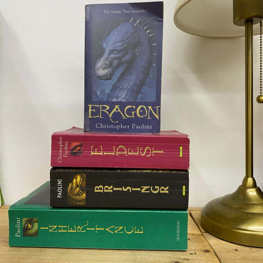 The Inheritance Cycle series by Christopher Paolini (Preloved) | Shopee ...
