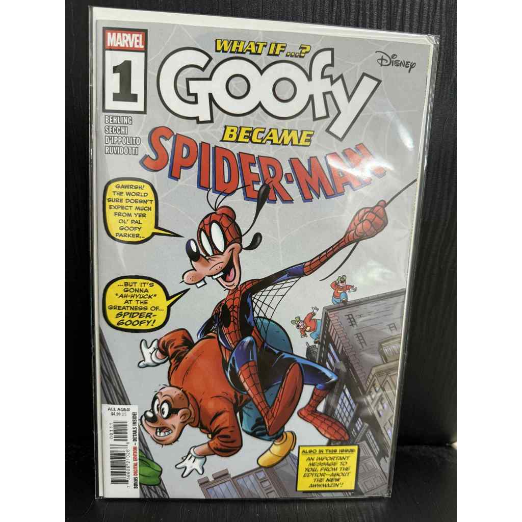 WHAT IF...? GOOFY BECAME SPIDER-MAN 1【MARVEL COMIC】 | Shopee Philippines