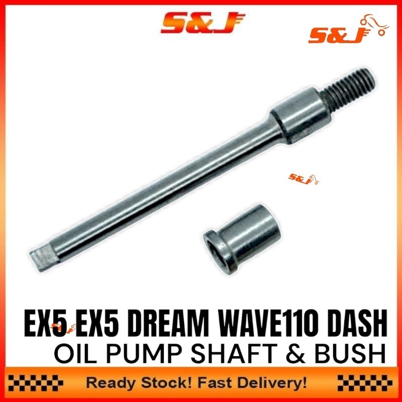 HONDA EX5 DREAM WAVE100 WAVE110 DASH OIL PUMP SHAFT BUSH OIL PUMP BOLT ...