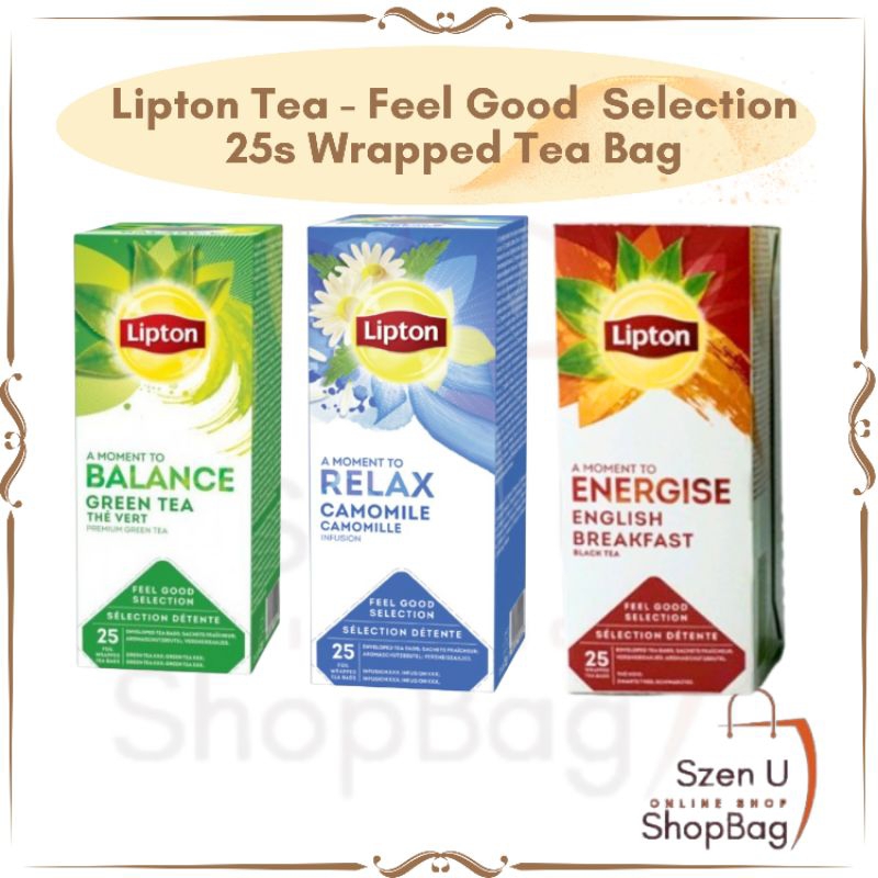 Lipton Tea - Feel Good Selection (Relax / Balance / Energise) 25s ...