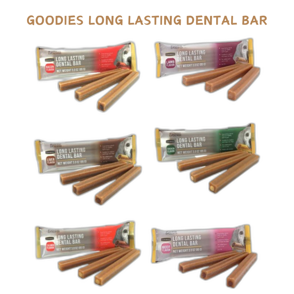 Goodies Long Lasting Bar Dog Snack 1/2/3pcs 85g | Shopee Philippines