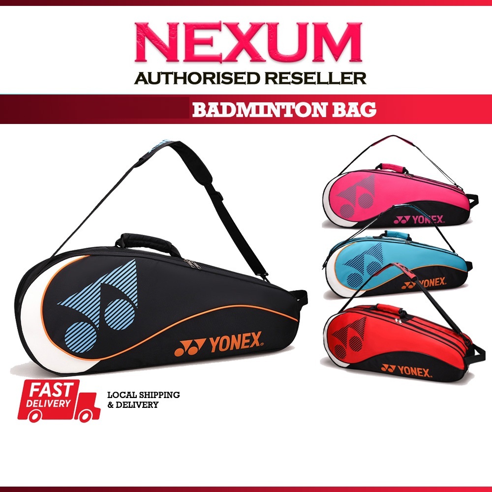 Yonex Badminton Bag Waterproof Double Compartment Shoulder Strap ...