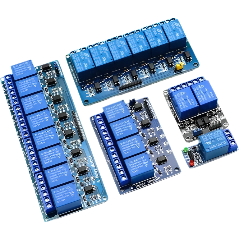 Relay Board 1 2 4 8 Channel Module 5V 12V Optocoupler Isolation Arduino Raspberry Pi STM32 ...