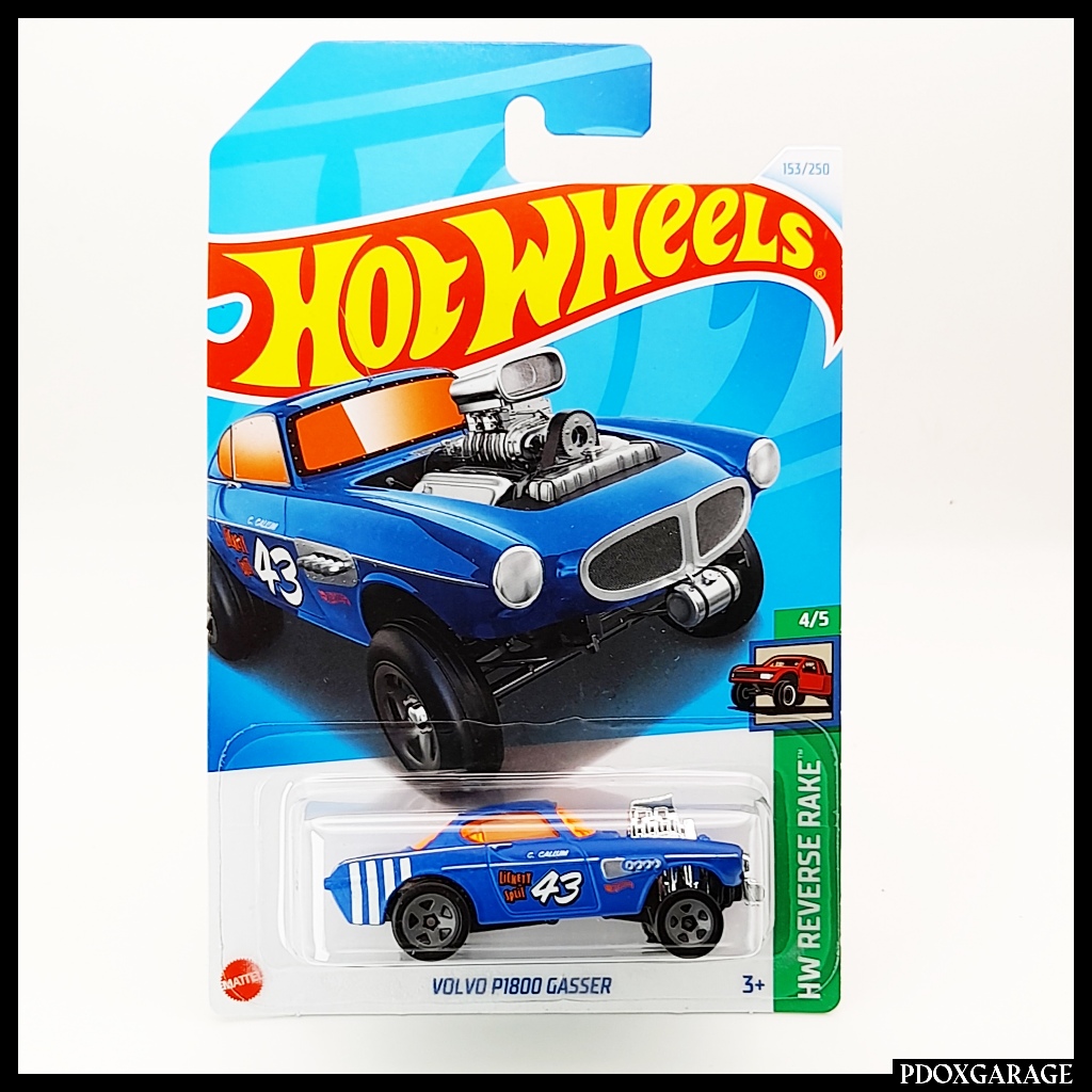 Hot Wheels Volvo P1800 Gasser (HW Reverse Rake) | Shopee Philippines