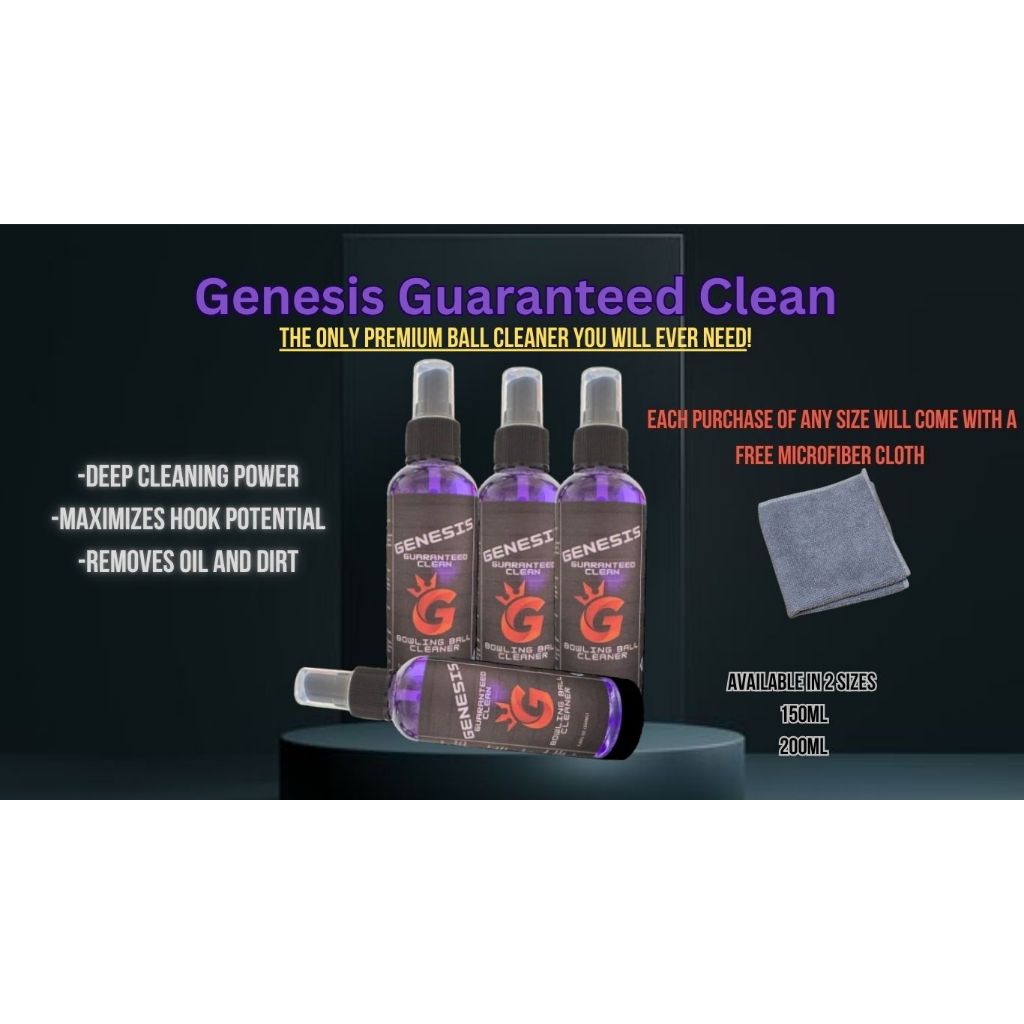 Genesis Guaranteed Clean Bowling Ball Cleaner | Shopee Philippines