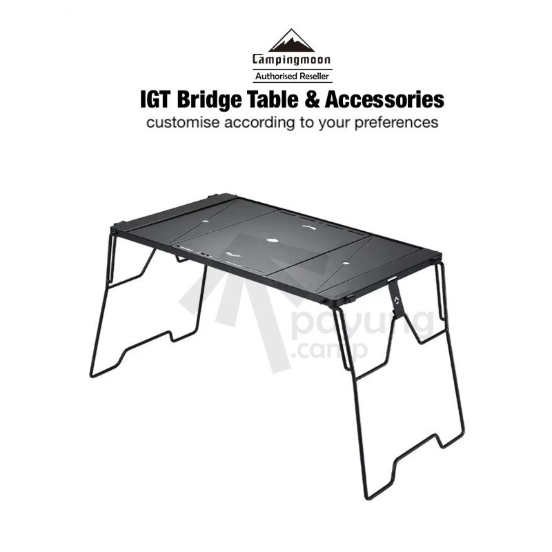 CAMPINGMOON Bridge Table Tactical IGT Camping Customise Table ...