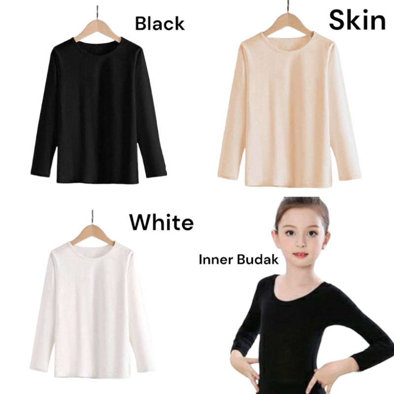 (6y-20y) Children's Inner Clothes Long Sleeve Girls' Inner Clothes ...