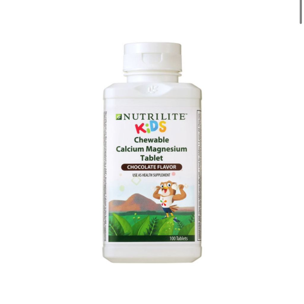 Amway Nutrilite Kids Chewable Calcium Magnesium Tablet - 100 tab ...