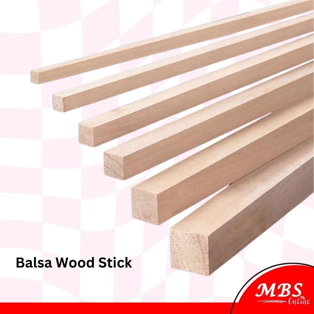 Wooden Strip Balsa Wood Stick Architecture Material Modelling - 50cm ...