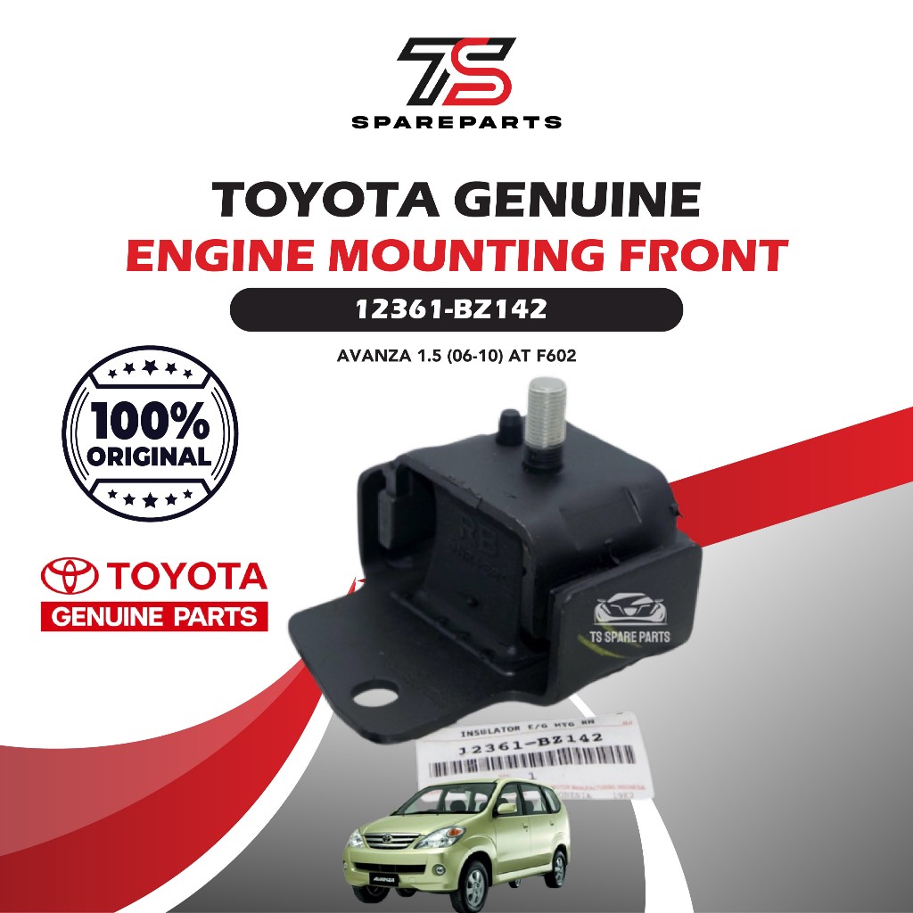 Toyota Engine Mounting Front 12361-BZ142 Avanza F602 Avanza 1.5 (04 ...