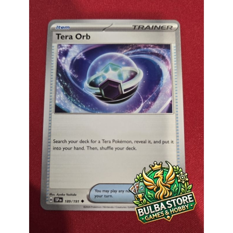 Tera Orb 189/191 Surging Sparks SV08 Pokémon TCG Card Game Scarlet ...