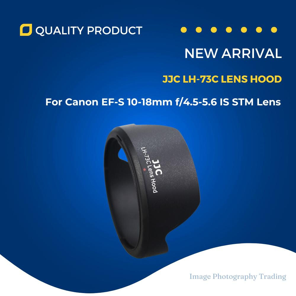 JJC LH-73C LH73C Lens Hood For Canon EF-S 10-18mm f/4.5-5.6 IS STM Lens ...