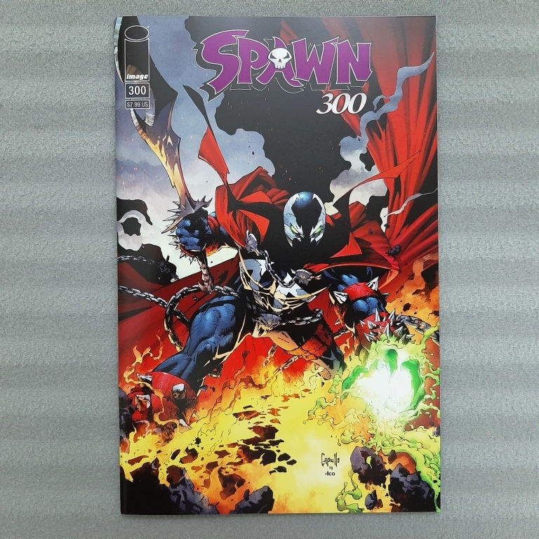 Spawn 300 Greg Capullo Variant (Image Comics) Scott Snyder, Todd McFarlane, J Scott Campbell ...