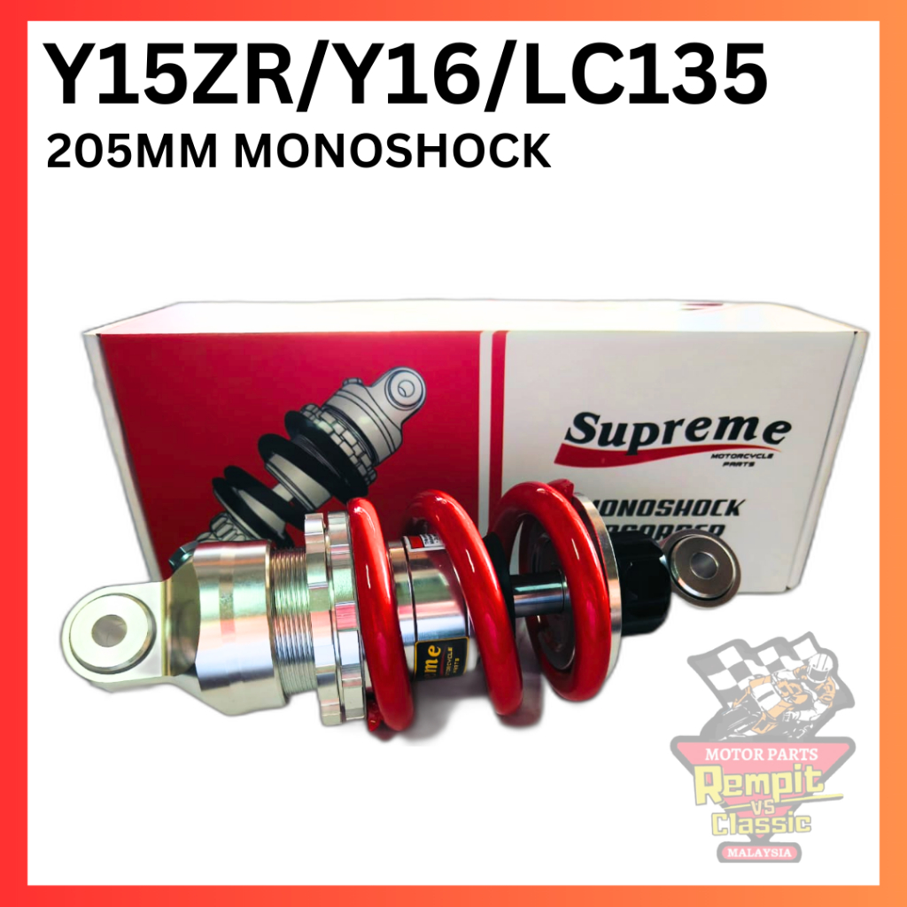 REMPIT Y15 Y16 Supreme 205MM Gas Mono Y15ZR YSuku LC135 LC 135 205MM ...