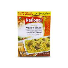 MUTTON BIRYANI MASALA NATIONAL DOUBLE PACK | Shopee Philippines