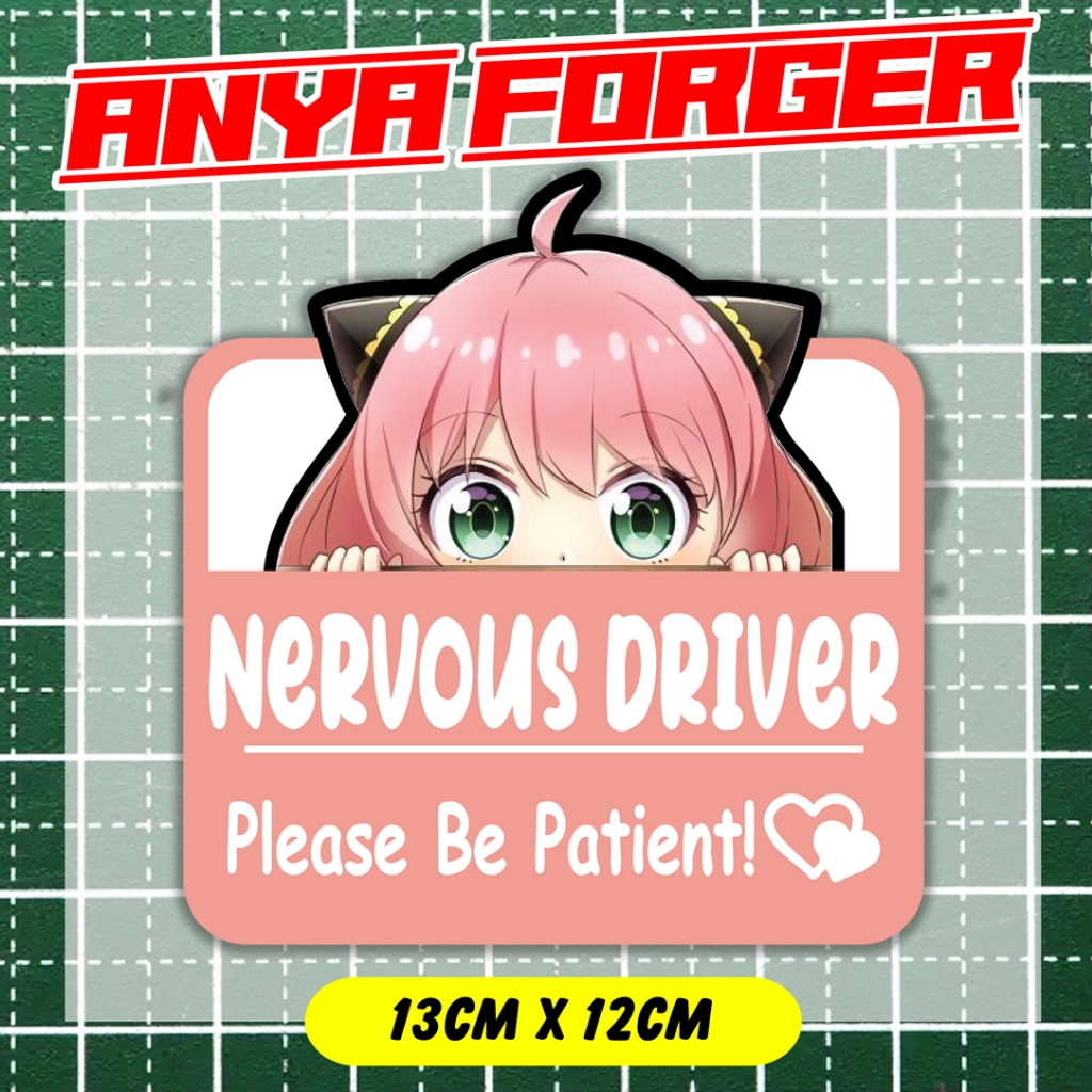 STICKER EMOJI PRINT ANIME ANYA FORGE / STICKER KERETA / DESIGN PETAK ...
