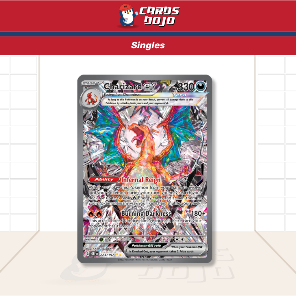 Obsidian Flames Singles SIR/GOLD/FA Pokemon TCG English Version ...