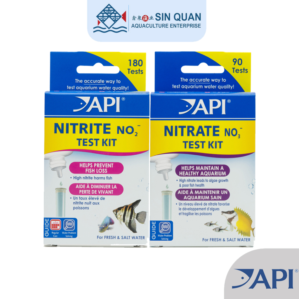 API NITRITE NO2 Test Kit / API NITRATE NO3 Test Kit | Shopee Philippines