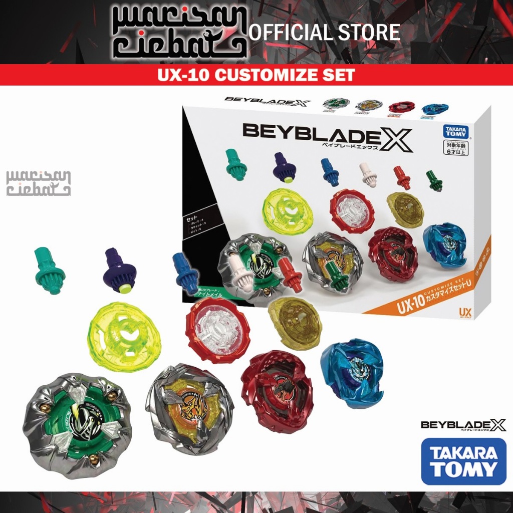 Takara Tomy Beyblade X UX-10 Customize Set | Shopee Philippines