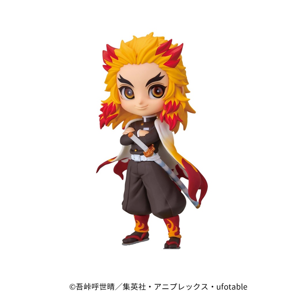 Banpresto Demon Slayer Q Posket Petit Vol.5 Kyojuro Rengoku Figure ...