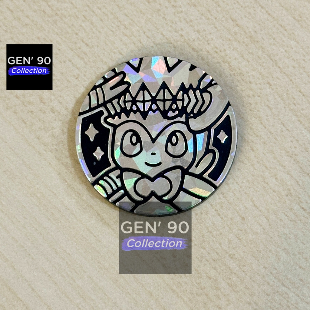 PTCG POKEMON CARD Holofoil Plastic Terastal Sylveon Coin Inport From ...