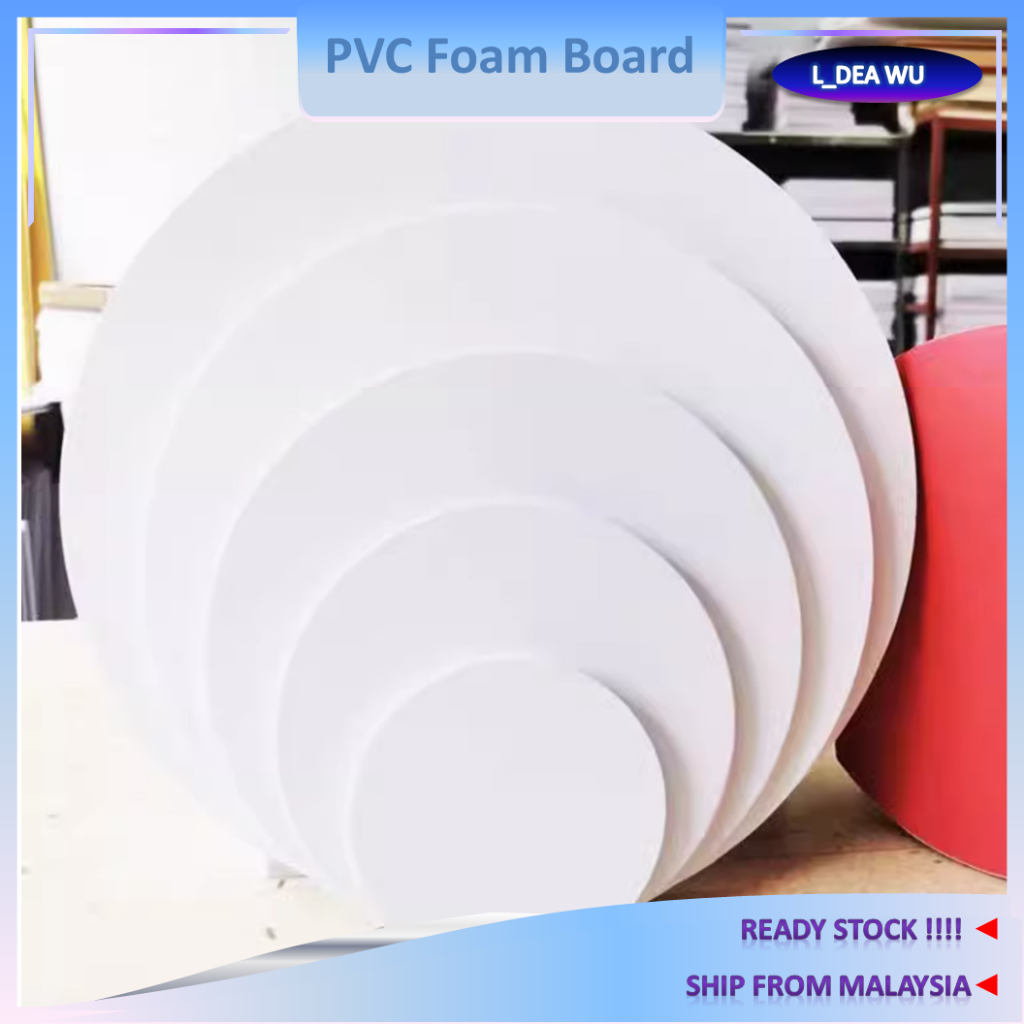 Round PVC Board Waterproof Replace Plywood Papan Waterproof Canvas ...