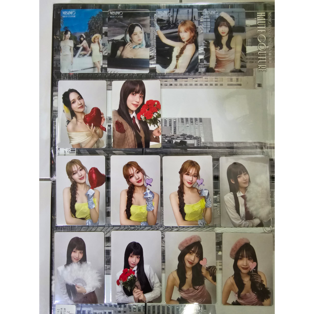 [POB ONLY] TWICE MISAMO [HAUTE COUTURE] OFFICIAL BENEFIT PHOTOCARD ...
