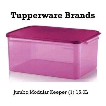 Tupperware Jumbo Modular keeper (1) 15.0L | Shopee Philippines