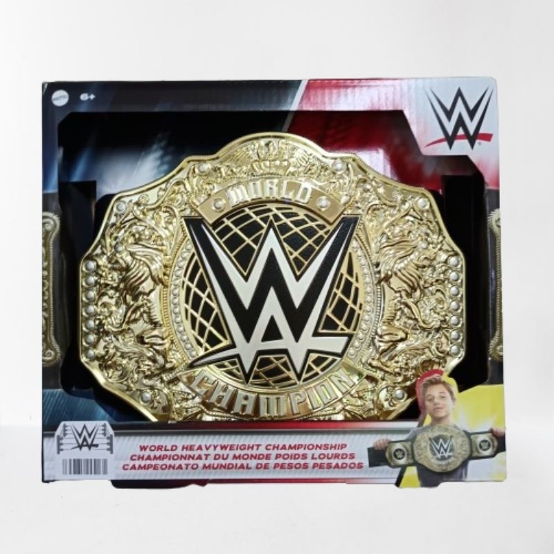 Mattel WWE World Heavyweight Championship Toy Kids Belt | Shopee ...
