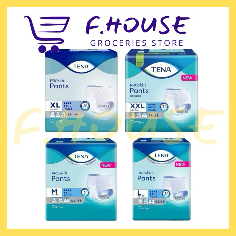 TENA PROskin Pants Plus Adult Diaper M9/L8/XL12/XXL10 (1 pack) | Shopee Philippines